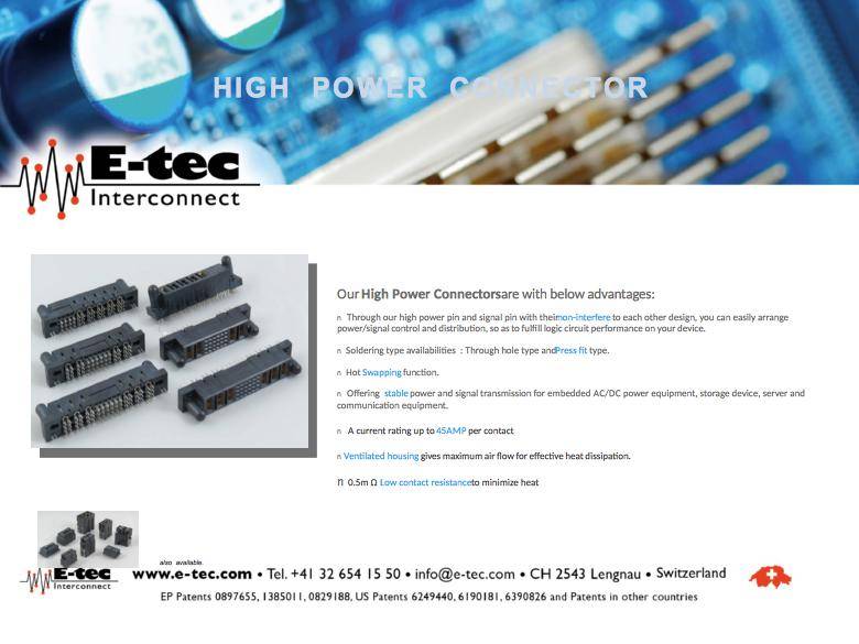 E-tec Interconnect