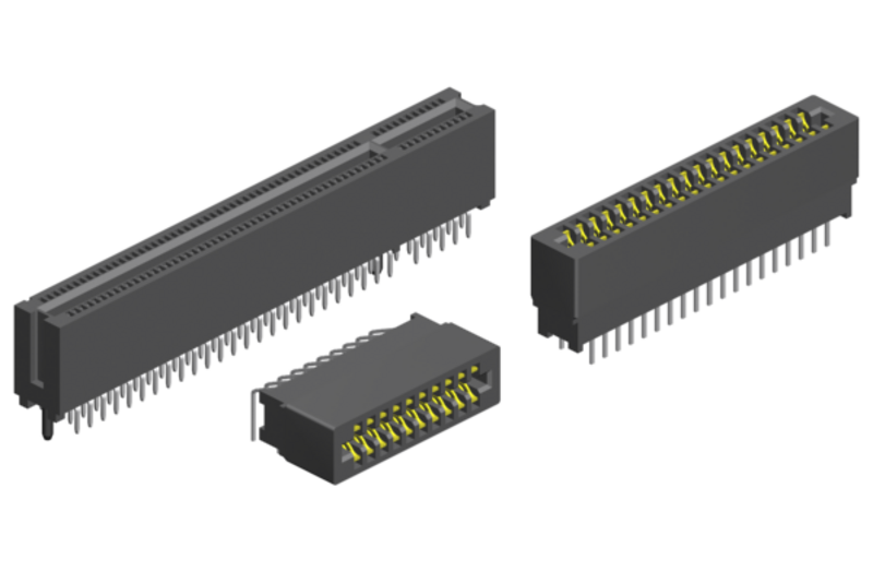 CARD EDGE AND MODULE CONNECTORS